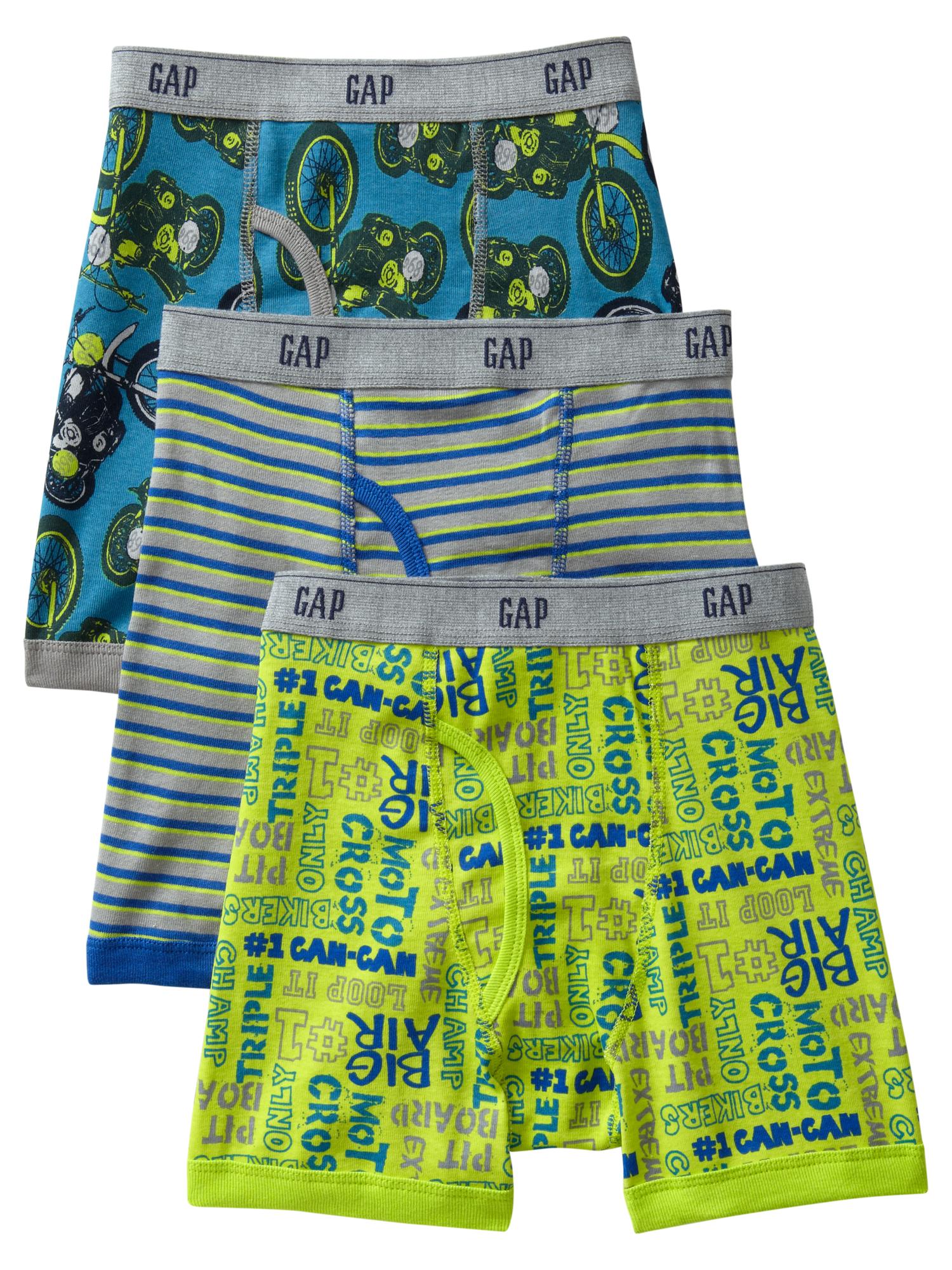 Gap公式オンラインストア | Dirt bike boxer briefs (3-pack)