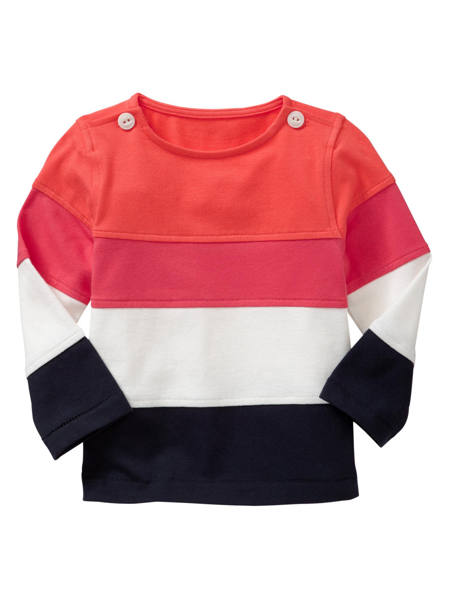 Gap公式オンラインストア | Colorblock boatneck shirt