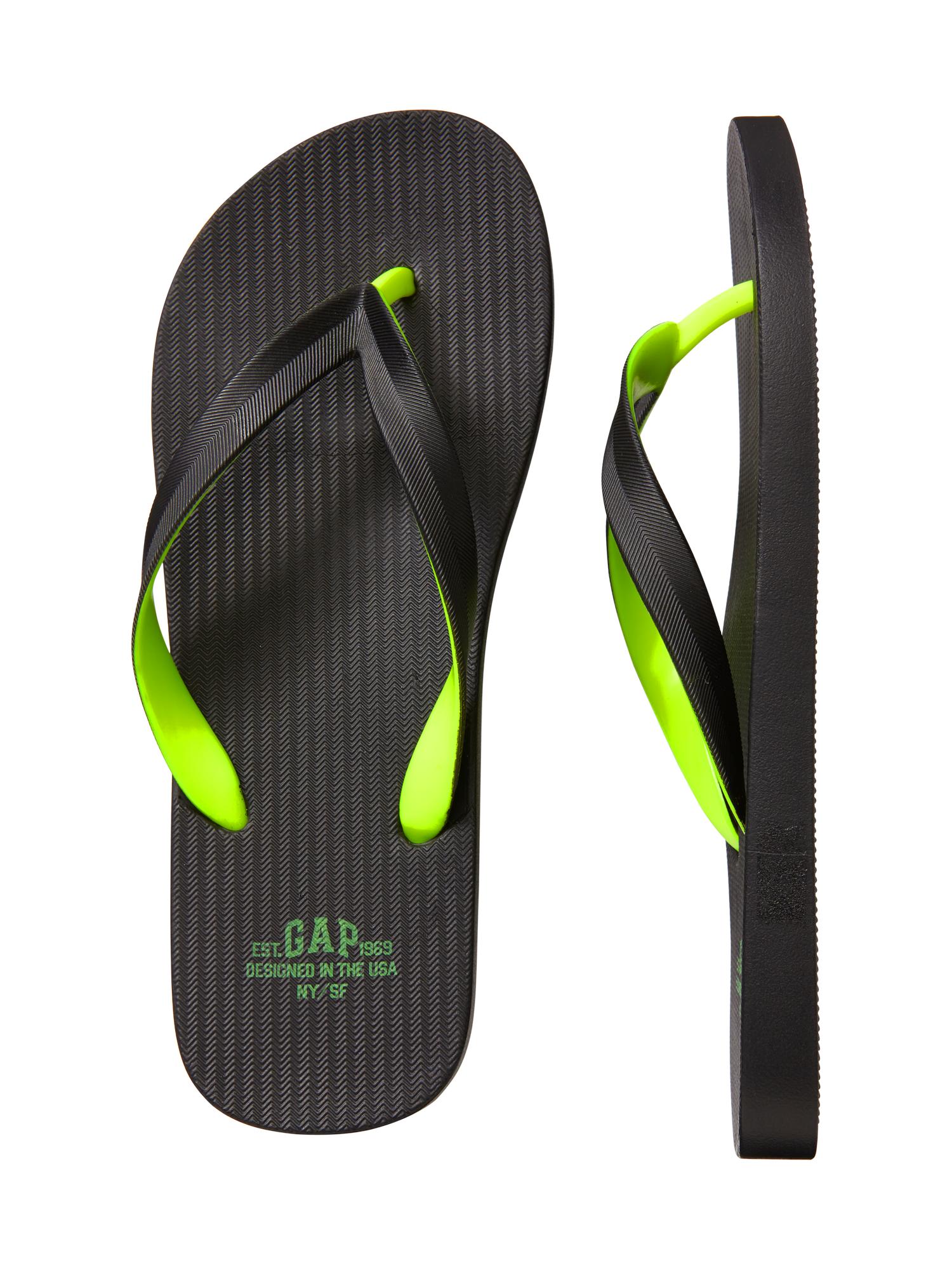 Gap公式オンラインストア | Contrast band flip flops
