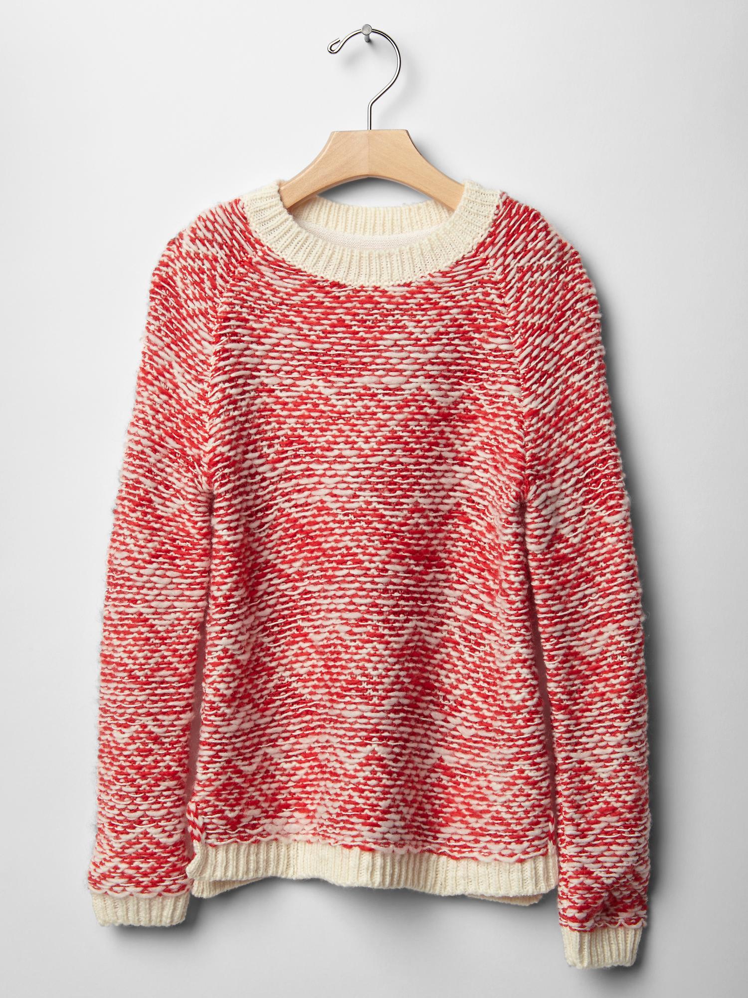 Gap公式オンラインストア | Reverse fair isle sweater