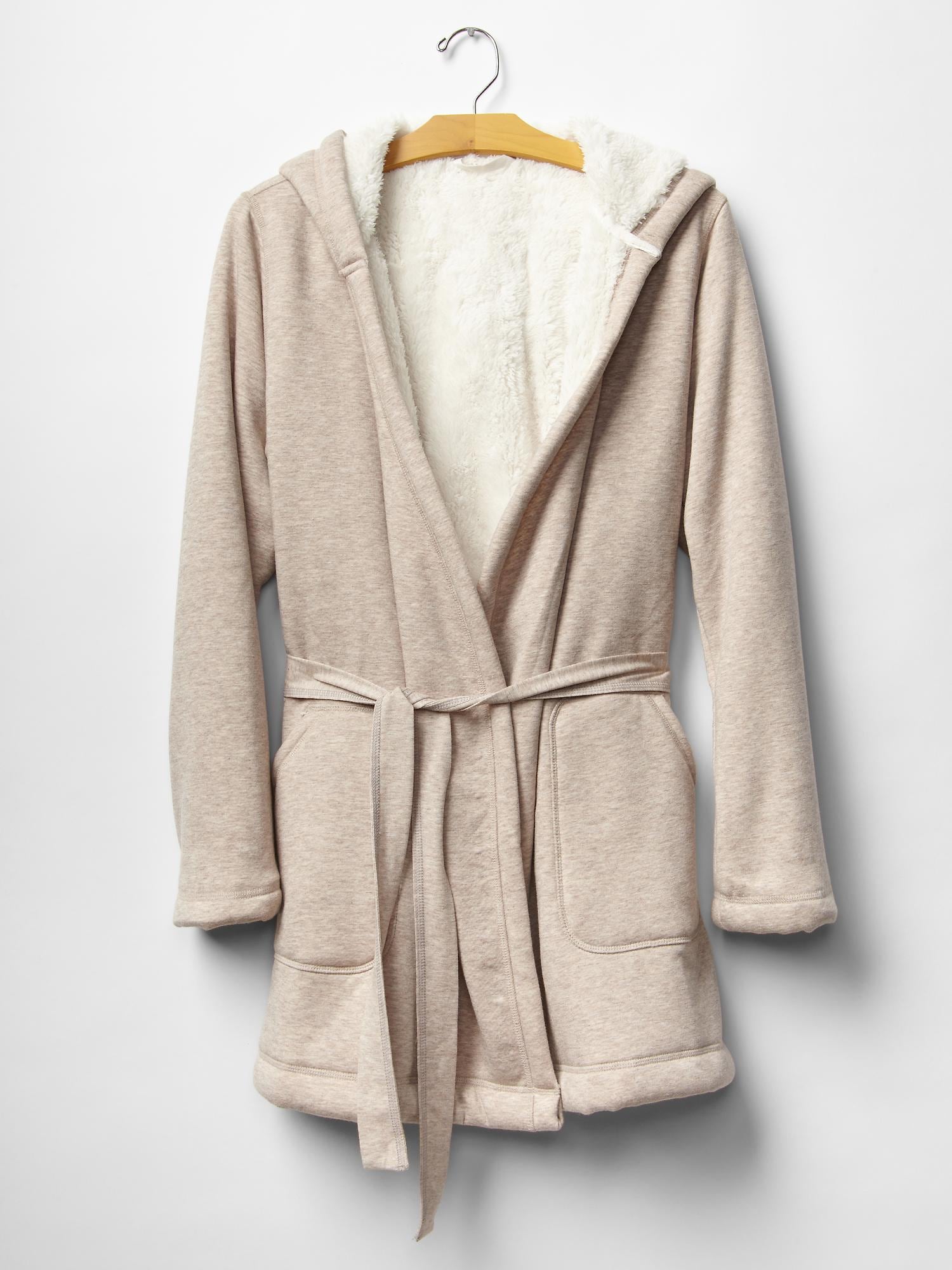 Gap公式オンラインストア | Sherpa-lined hooded robe