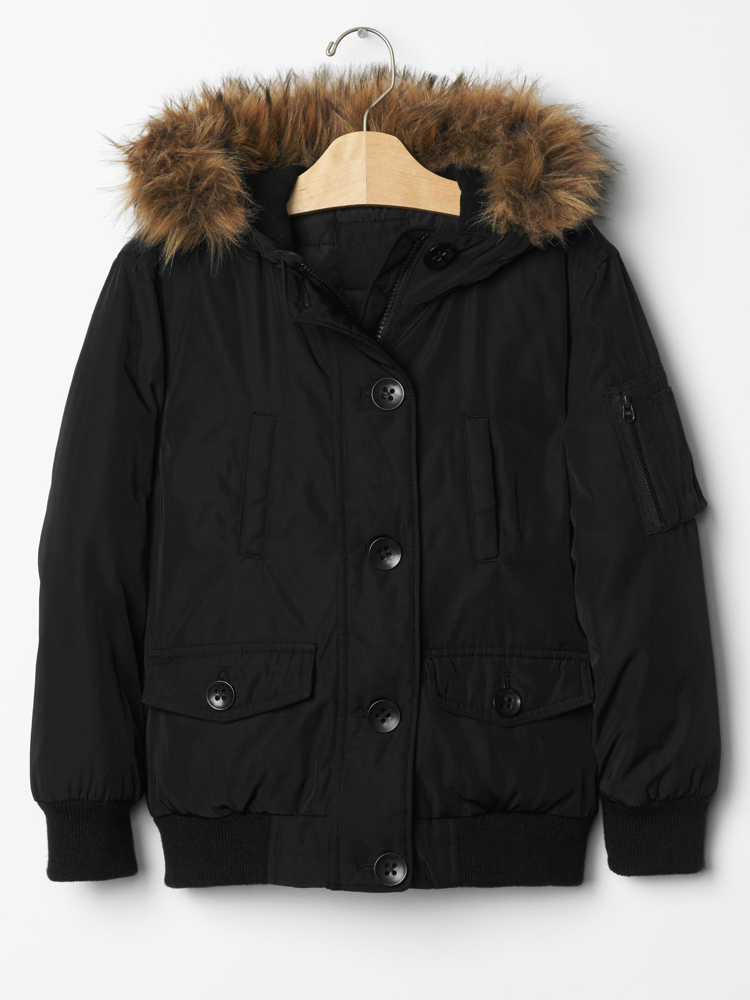 Gap公式オンラインストア | Warmest bomber puffer jacket