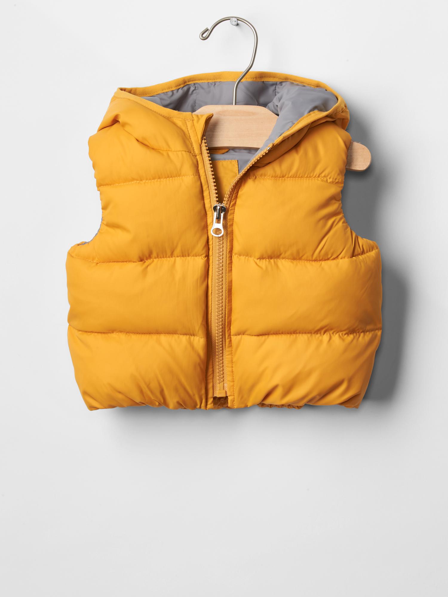 Gap公式オンラインストア | Warmest hooded puffer vest