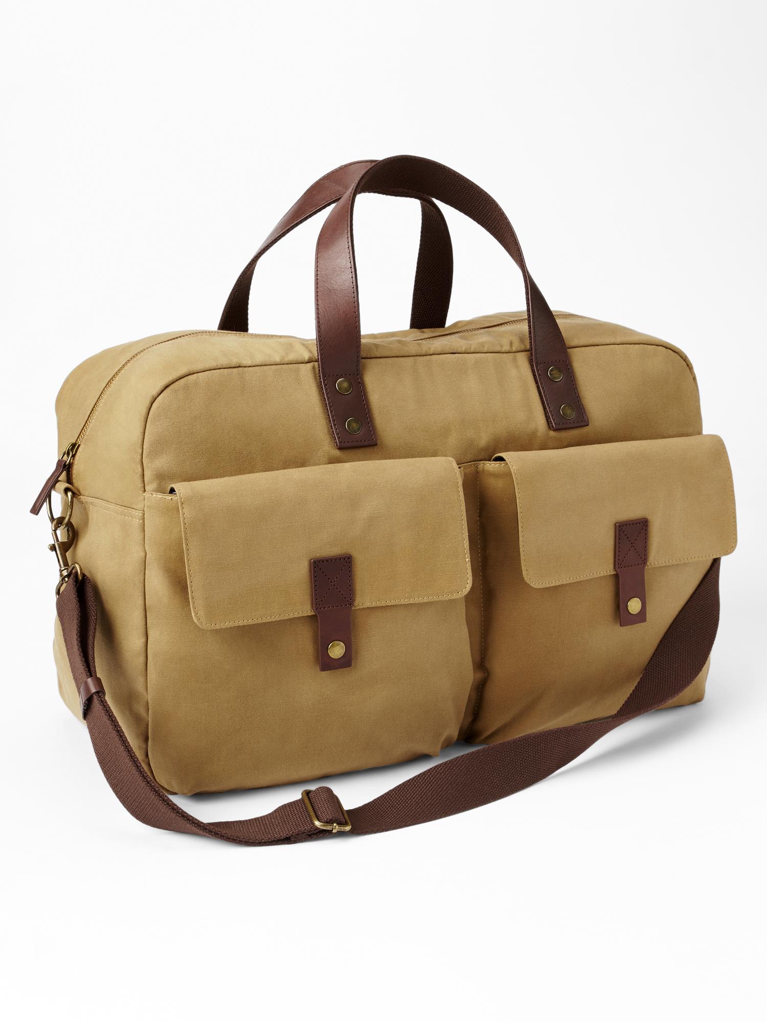 Gap公式オンラインストア | Waxed canvas weekender bag