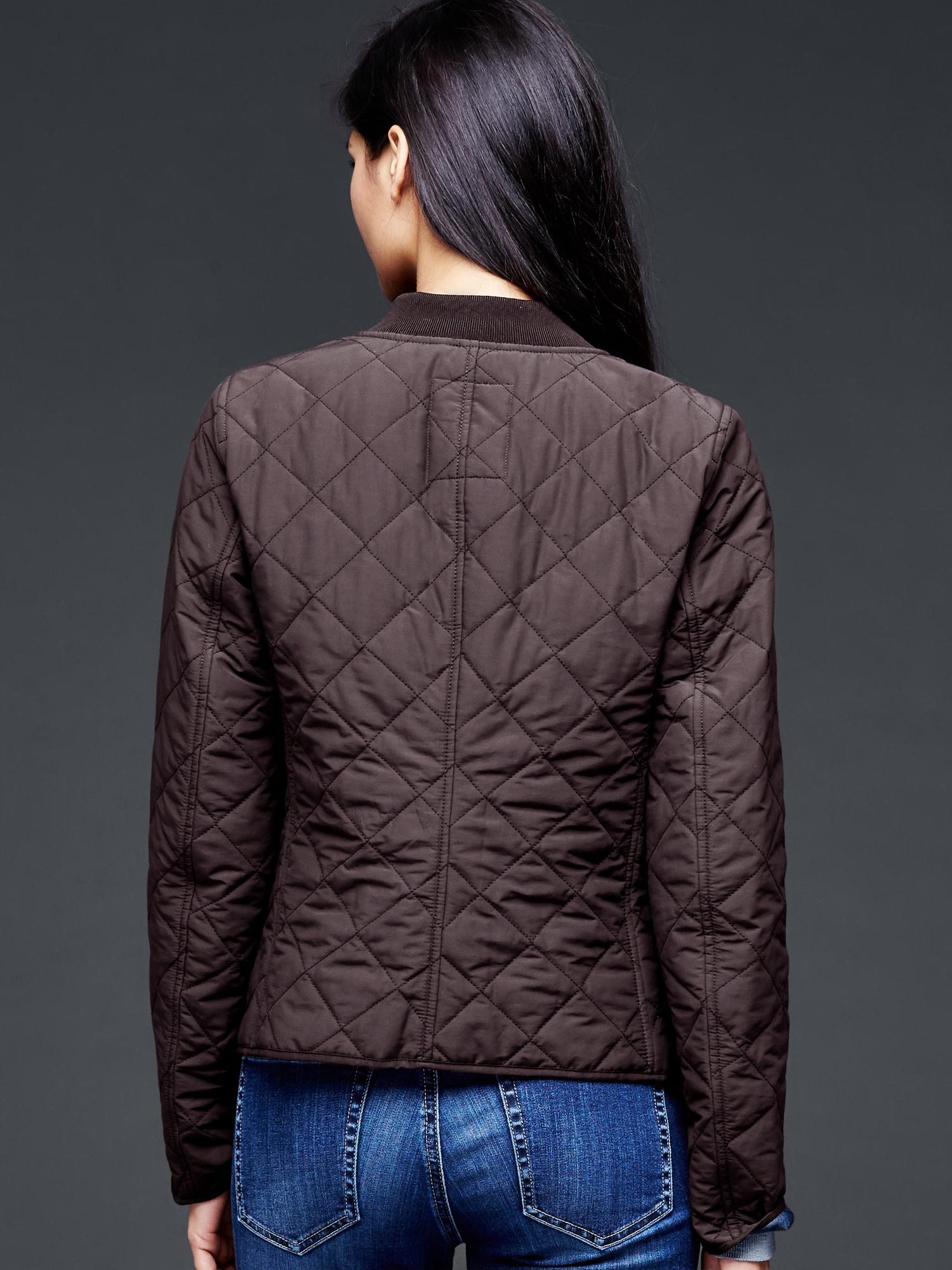 Gap公式オンラインストア | Quilted zip jacket.