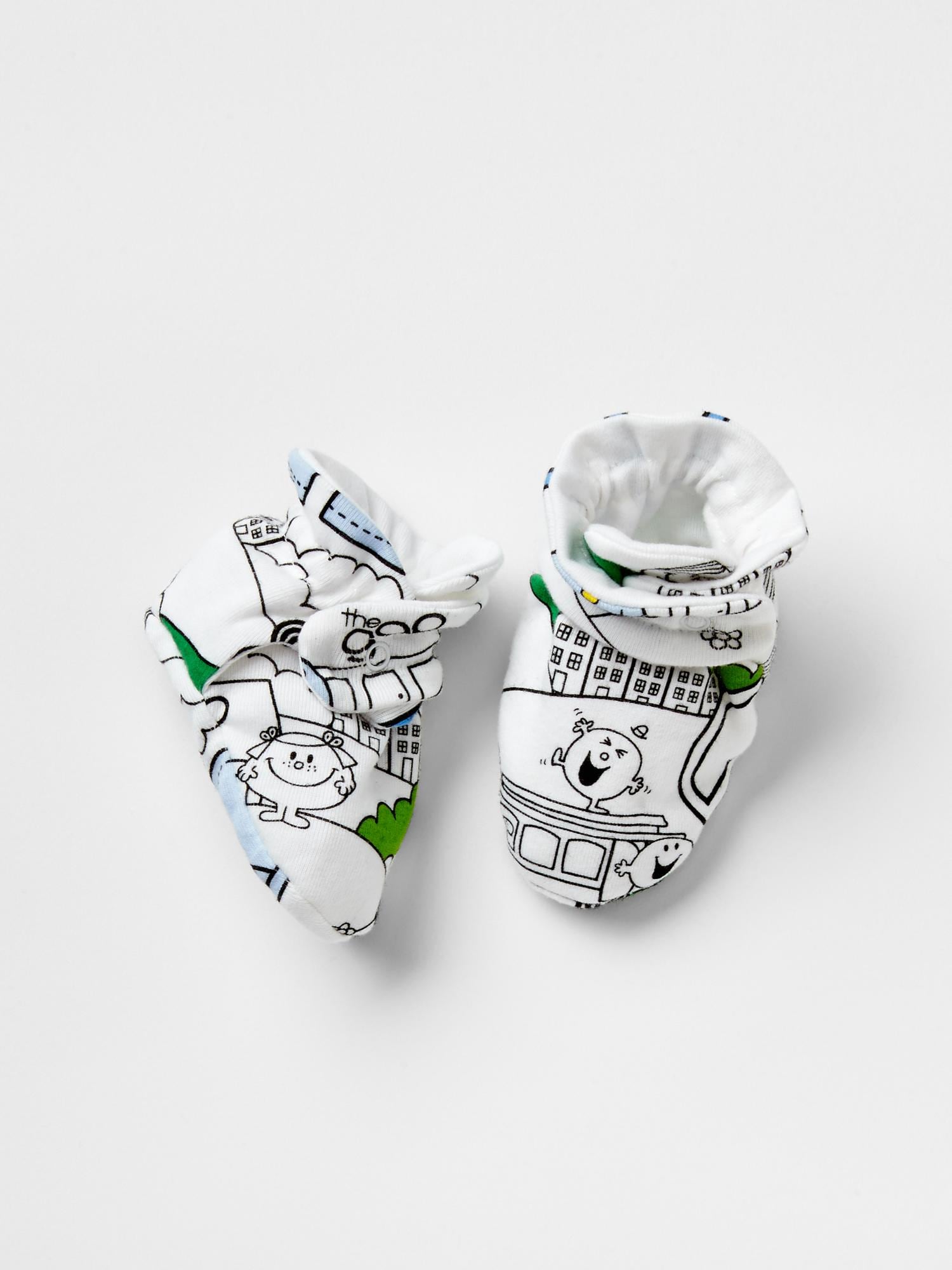 Gap公式オンラインストア | Mr. Men™ Little Miss ™ + babyGap printed booties
