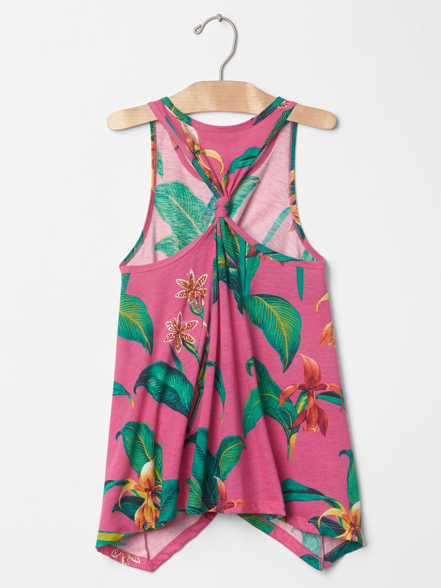 Gap公式オンラインストア | Jungle knot-back tank