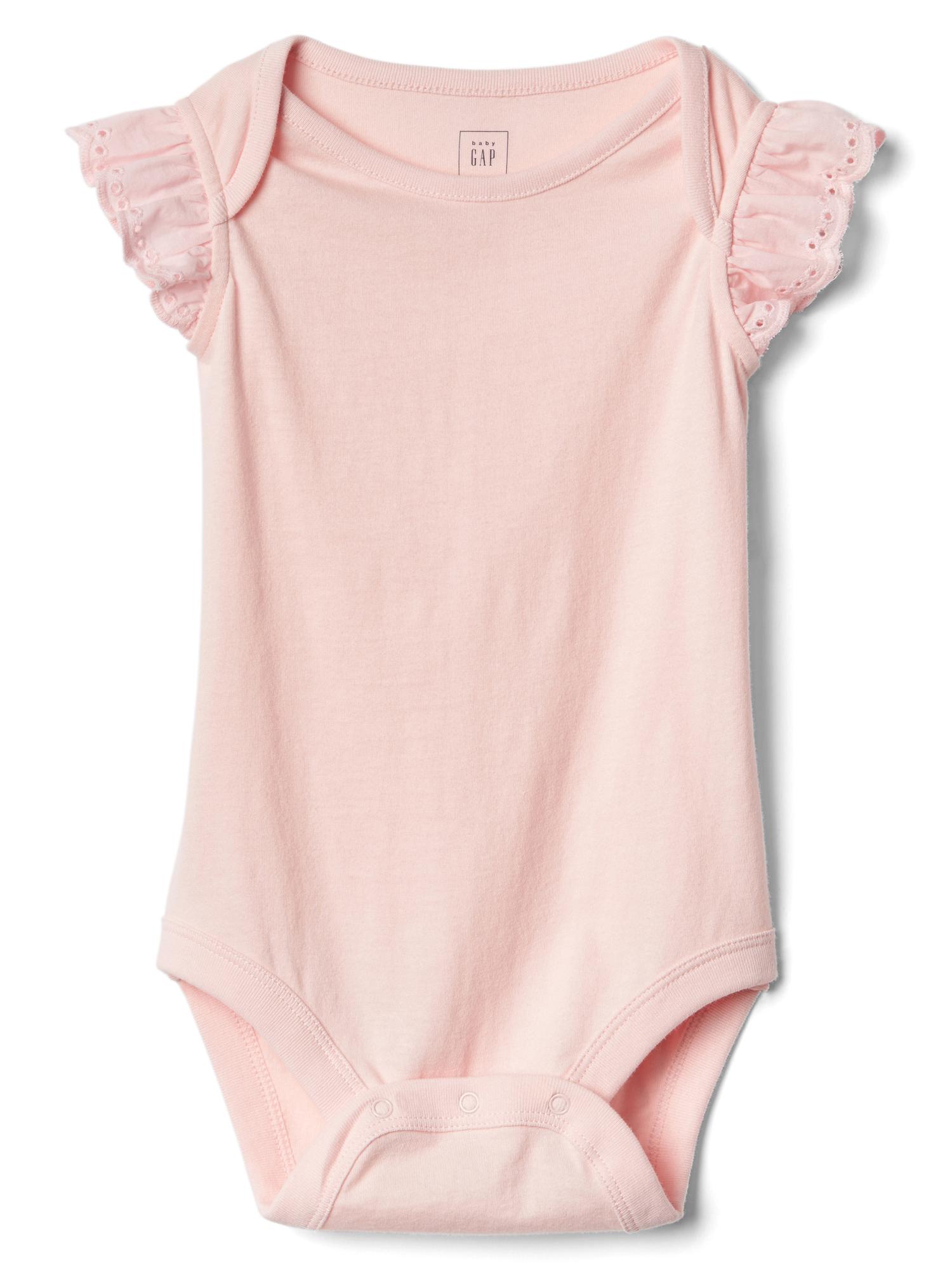 Gap公式オンラインストア | アイレットフラッタースリーブ ボディスーツ