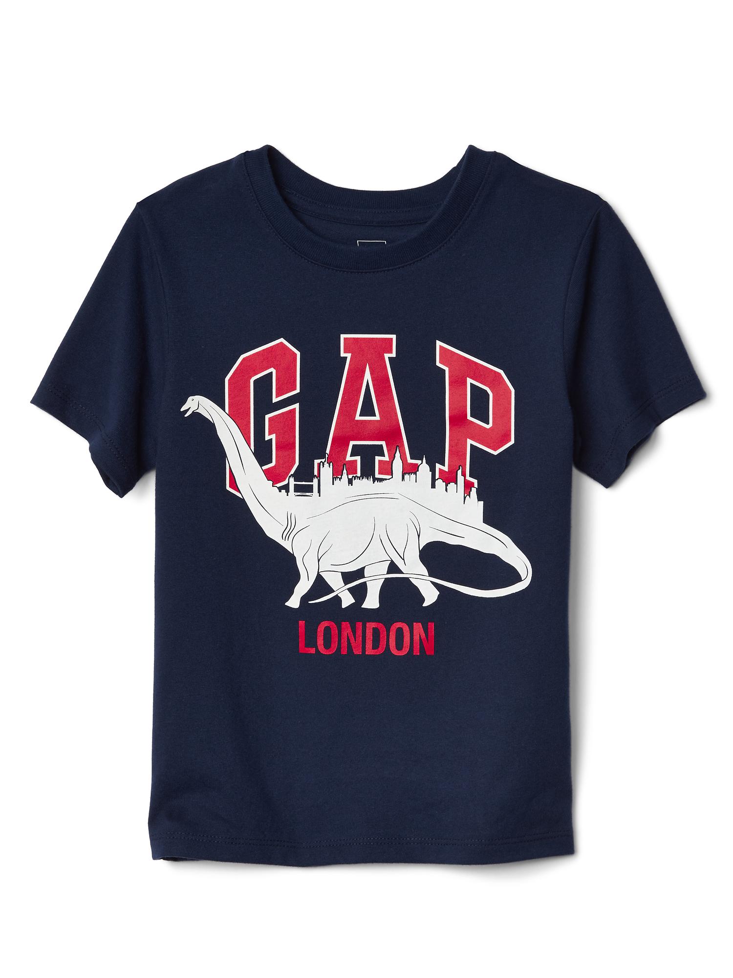 Gap公式オンラインストア | 恐竜シティ ロゴTシャツ
