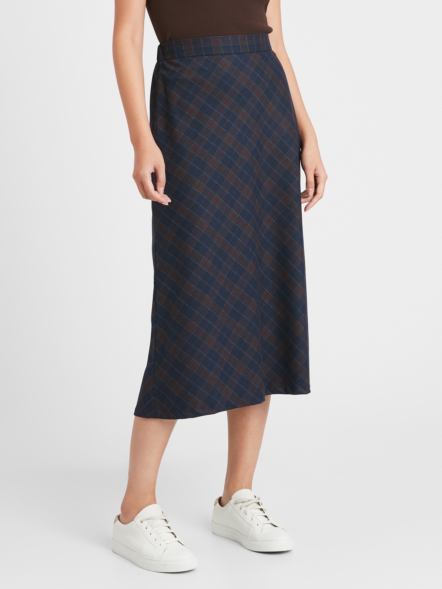 BANANA REPUBLIC公式オンラインストア | バイアスカット ミディスカート