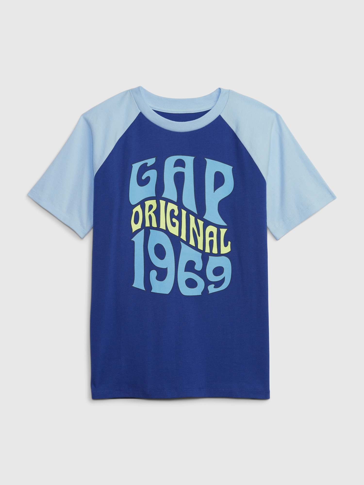 Gap公式オンラインストア | GAP1969ロゴ ラグランTシャツ (キッズ)
